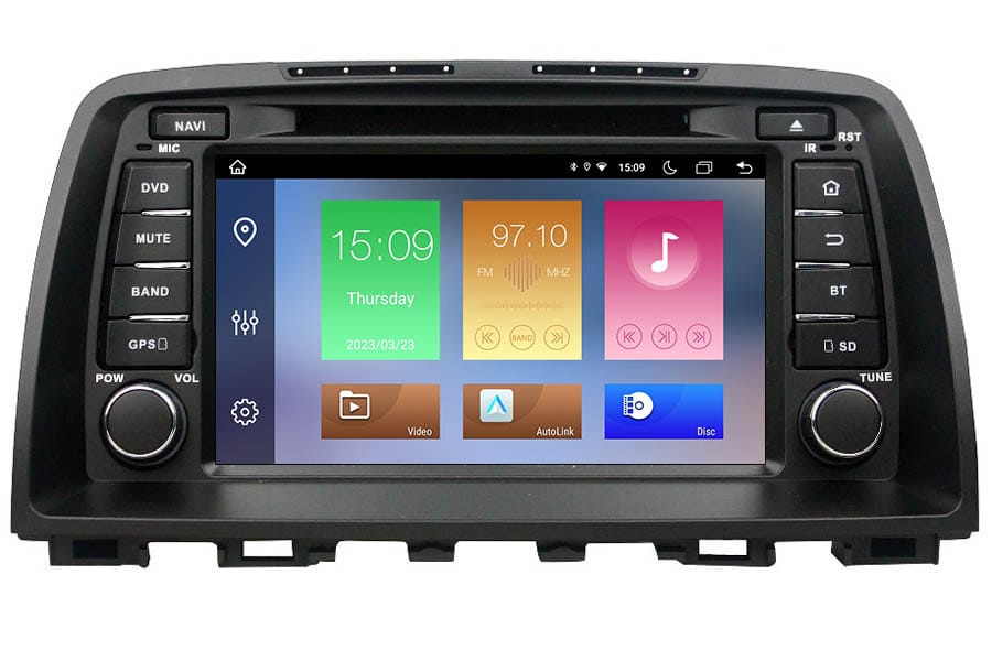Mazda 6 2012-2014 android bilstereo multimedia bil navigation system ...